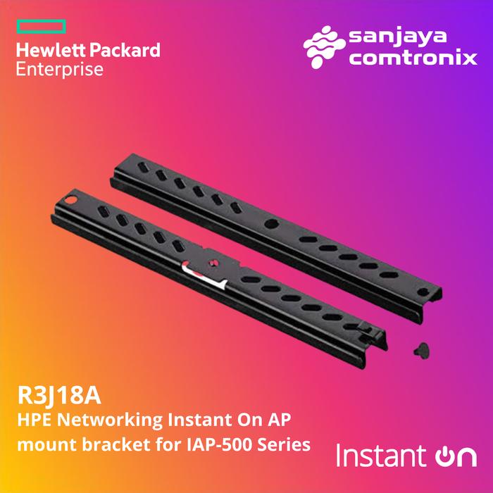 Jual HPE ARUBA R3J18A AP-MNT-D AP mount bracket for IAP-500 Series ...