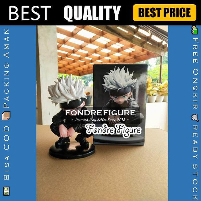Jual PVC GOJO SATORU RZ STUDIO CHIBI JUJUTSU KAISEN PAJANGAN STATUE ...