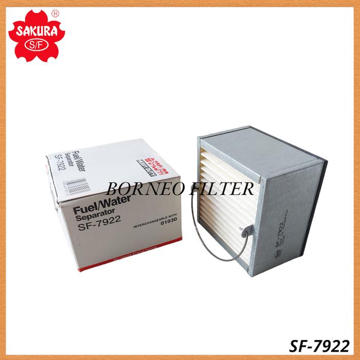Jual SF-7922 Sakura Fuel Filter Separ 01030 SF7922 SFR0103FW P502392 ...