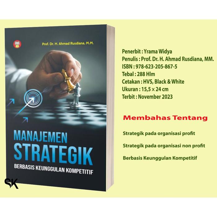 Promo BUKU MANAJEMEN STRATEGIK: BERBASIS KEUNGGULAN KOMPETITIF - Kab. Bandung - Sumber Kaweruh ...