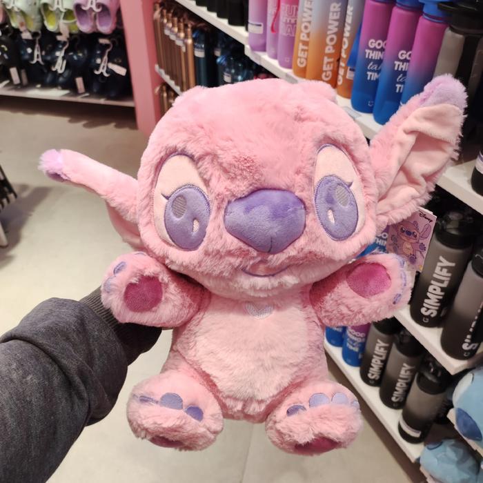Jual Boneka Stitch & Angel Menggemaskan - Miniso Disney Fluffy Plush ...