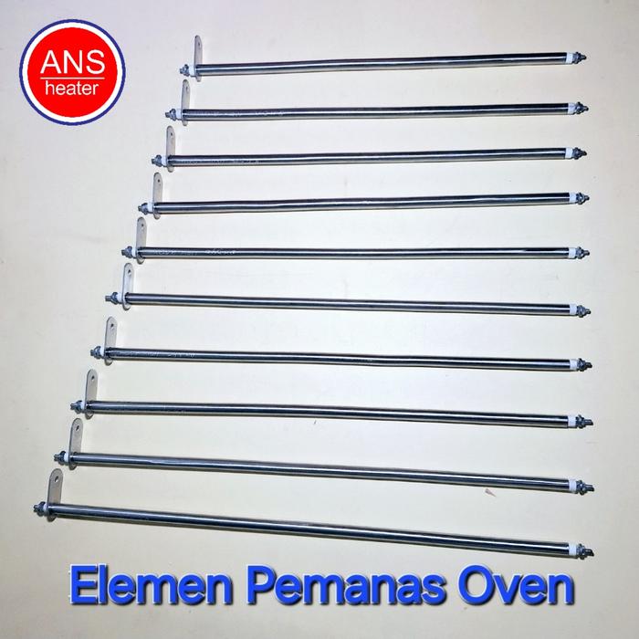 Jual Tubular Heater / Pemanas Oven Lurus Varian Custom Ø ...Bahan ss304 ...