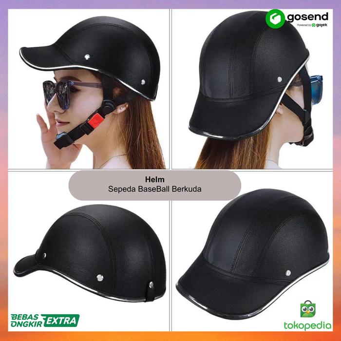 Promo Topi Helm Helem Sepeda Dewasa Pria Wanita Model Catok Klasik ...