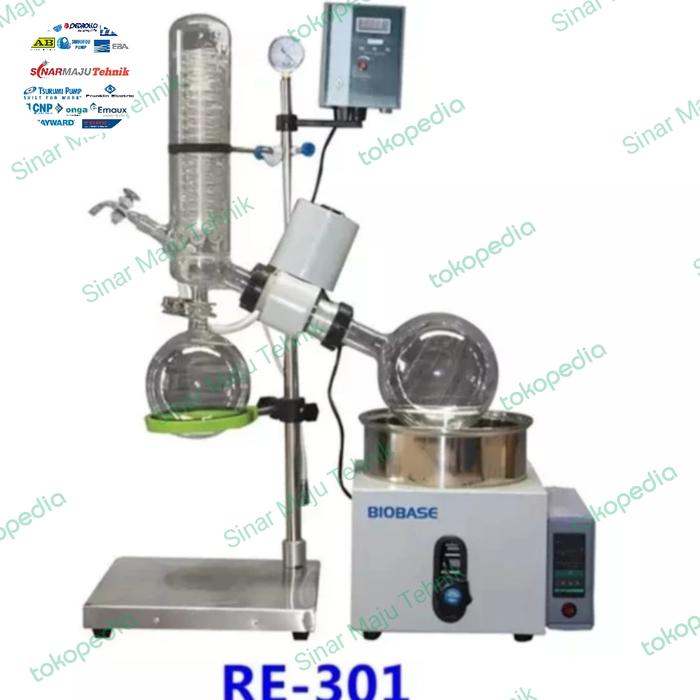 Jual Biobase RE-301 Rotary Evaporator Rotavap Manual Lift 3L Capacity Lab - Jakarta Barat ...