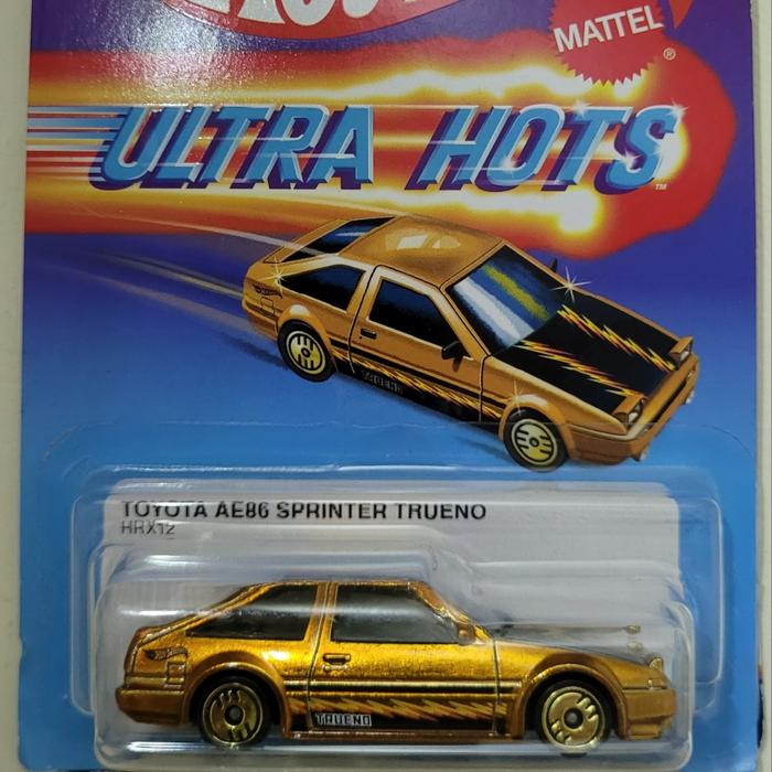 Jual Hot wheels ultra hots toyota AE86 sprinter trueno Gold Emas ...