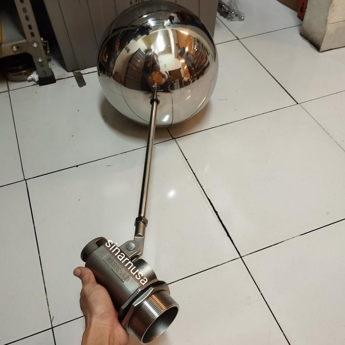 Jual Floating Valve Stainless Pelampung Tangki Otomatis 2 1/2 " inchi ...