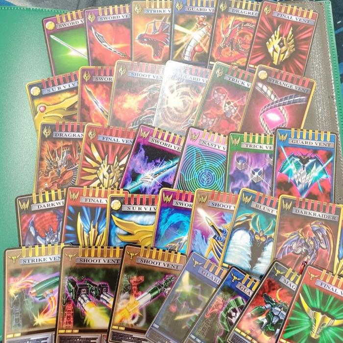 Jual Kartu Kamen Rider Ryuki All Card Vent Custom - Jakarta Barat - RRZ ...