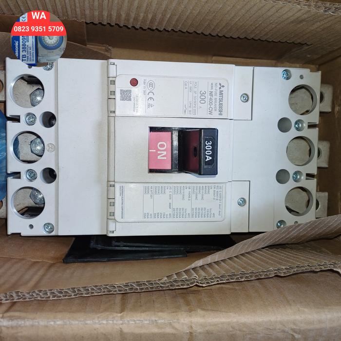 Jual mccb nfb/ breaker NF400-CW 3P 300A MITSUBISHI - Kota Medan ...