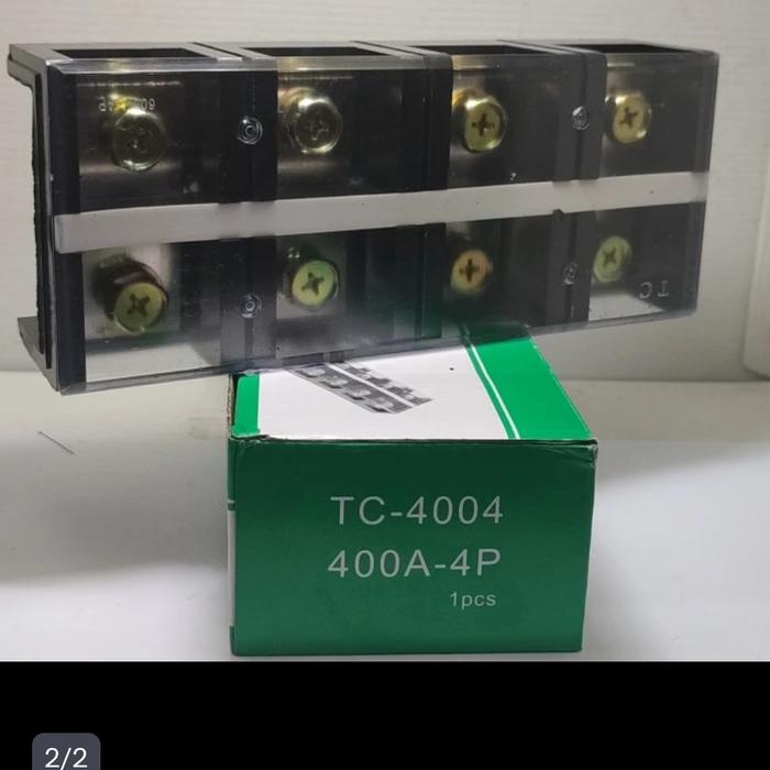 Jual Terminal Blok 4pole 400A TC-4004 Terminal 4pole 400A - Jakarta Pusat - Dunia Electrik ...