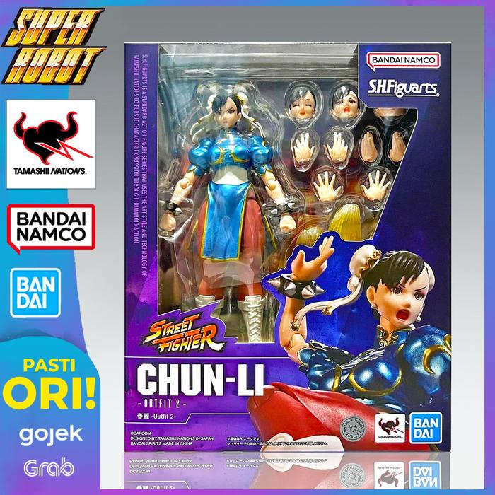 Jual SHF Chun Li / Chun-Li Outfit 2 Street Fighter - BANDAI SHFiguarts ...