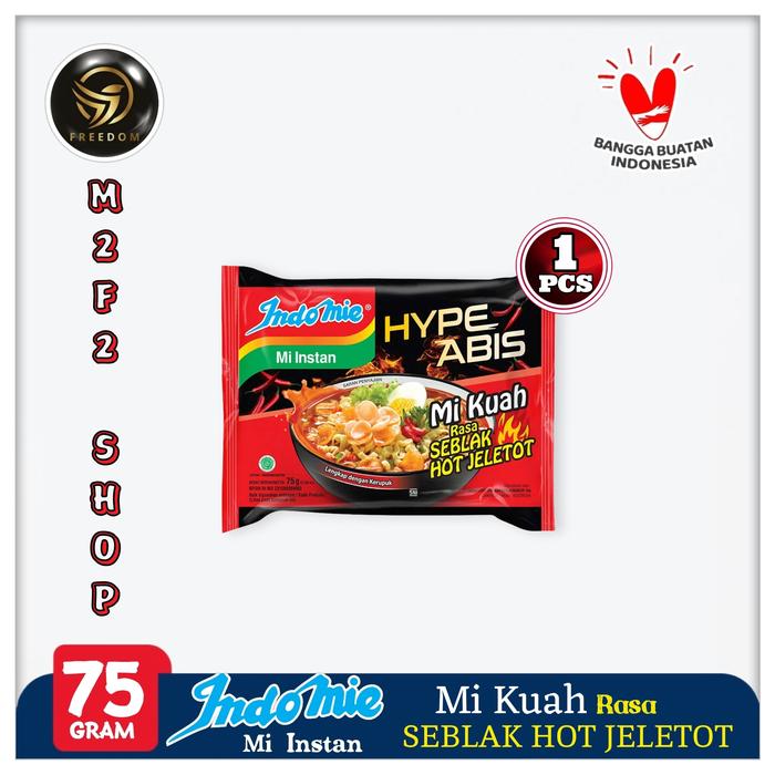 Jual Indomie Mie Instant Kuah Hype Abis Rasa Seblak Hot Jeletot | Bag ...