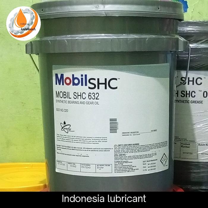 Jual Mobil SHC 632 (Syntetic Bearing and Gear Oil) ISO VG 320 Pail ...