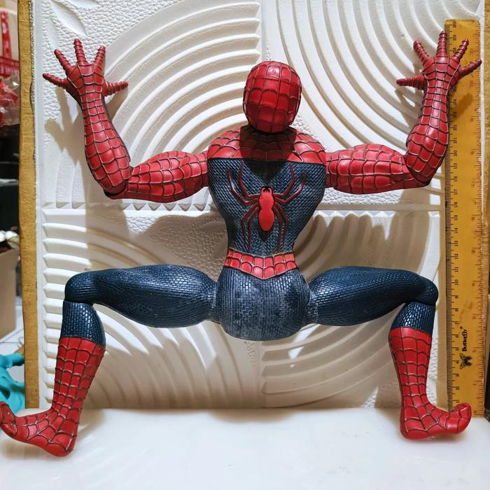 Jual spiderman toybiz 2004 flor crowling action figure CPII bigsize ...