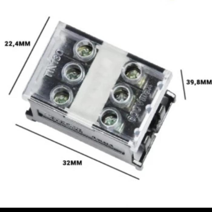 Jual Terminal Blok IN13BK 3pole 20A 600V - Jakarta Pusat - Dunia ...