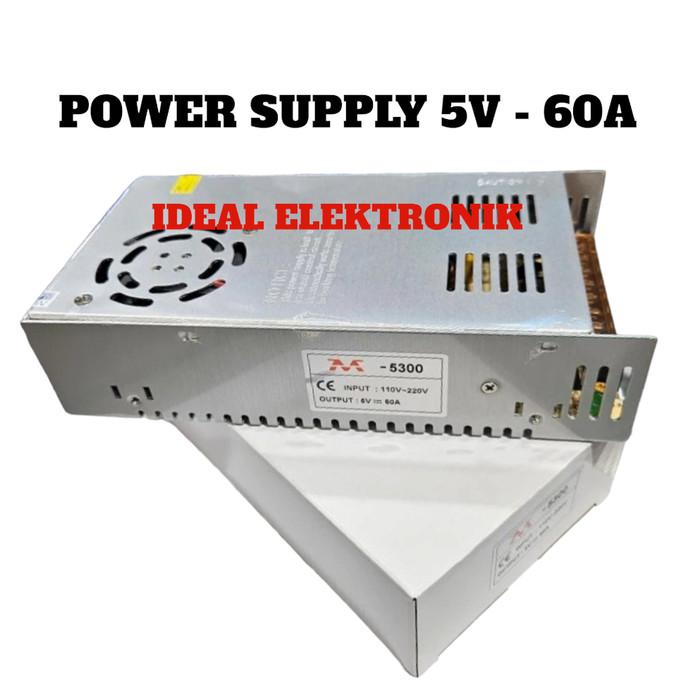 Jual Switching Power Supply PSU 5V 60A High Quality, 5 Volt 60 Ampere Fan - Jakarta Pusat ...