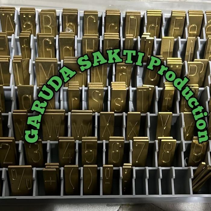 Jual Huruf atau letter grafir mesin gravograph - Jakarta Timur - garuda ...