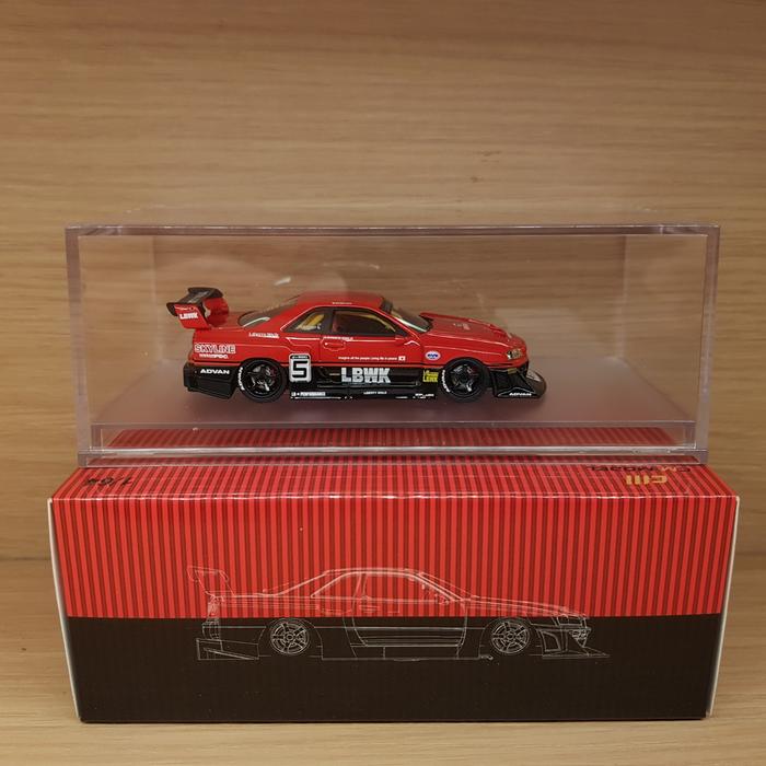 Jual CM MODEL RESIN 64 1/64 R34 GTR LBWK no inno inno64 tarmac mini gt ...