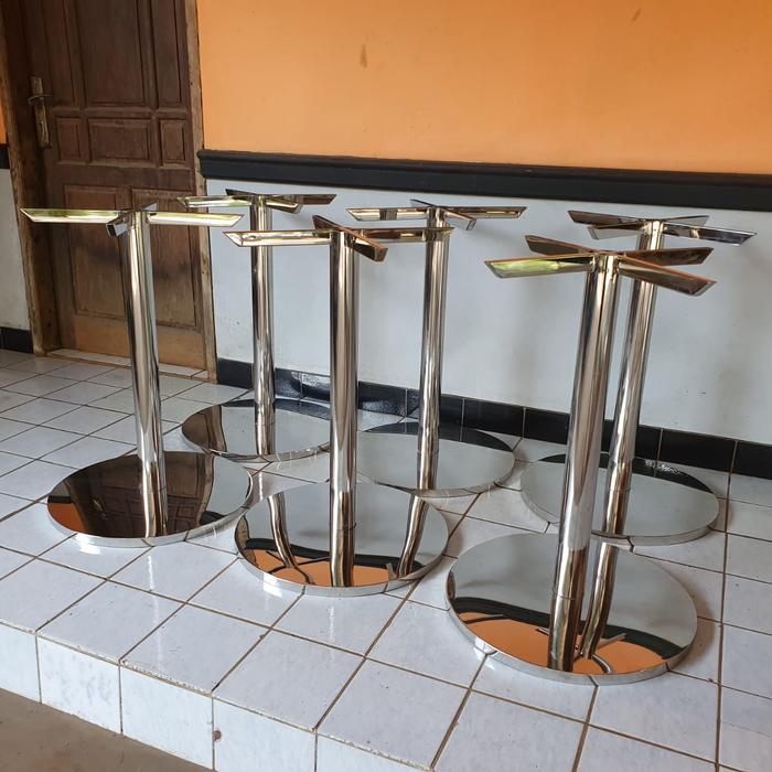 Jual MEJA BAR STOOL MODERN STAINLESS-KAKI MEJA CAFE-KAKI MEJA BAR ...