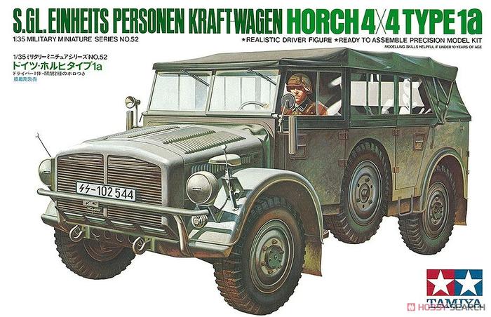 Jual Tamiya 35052 1/35 German Horch Type 1A military model kit - Kota ...