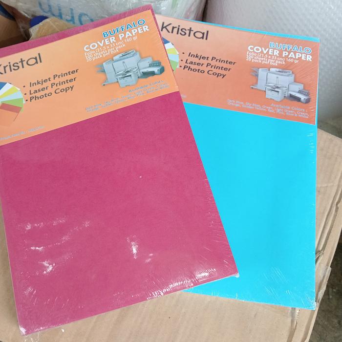 Jual buffalo cover isi 100 lembar folio 160 gram - Jakarta Pusat ...