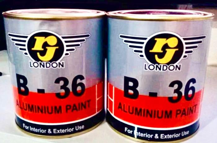 Jual CAT BESI RJ LONDON B 36 ALUMUNIUM SILVER PAINT 0,8 Lt - Jakarta ...