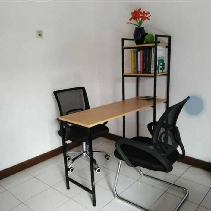 Jual PROMO Meja Rak Kerja Kantor Laptop Komputer CPU lebar 40 costumize ...