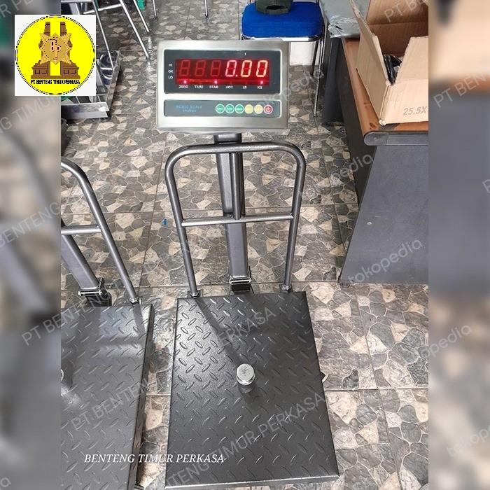 Jual timbangan duduk Sonic SP320S kap 100kg.300kg.500kg.750kg platfom borde - 40x50cm-500kg ...