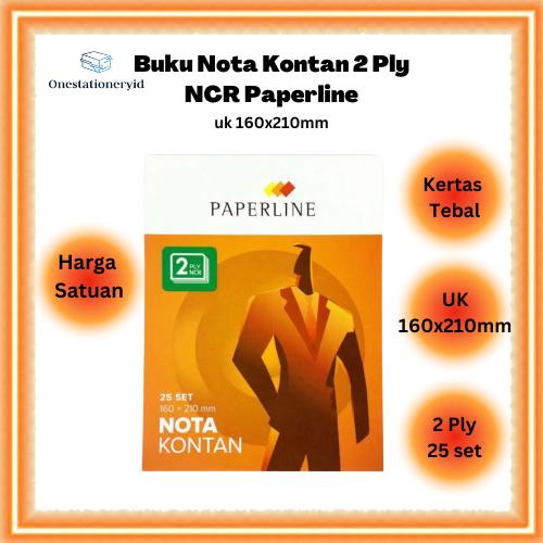 Jual Kertas Buku Catatan Nota Kontan Paperline Besar Uk 160 x 210mm 2 ...