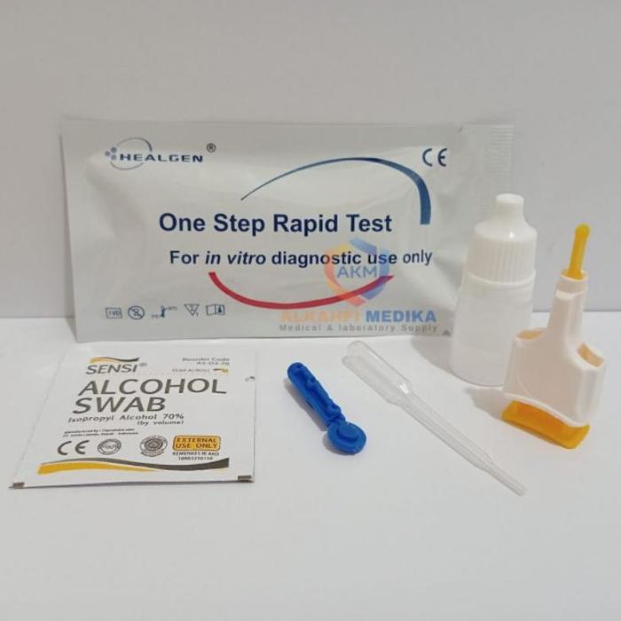Jual HBSAg One Step Rapit test - Tes Uji Hepatitis B Mandiri 1 pcs ...