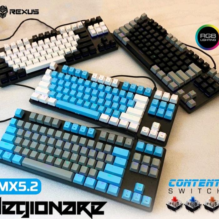 Jual Rexus Legionare MX5.2 TKL FINALE Mechanical Gaming Keyboard ...
