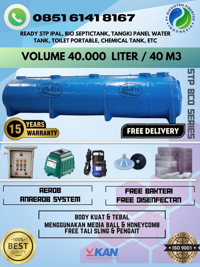 Jual Septic Tank Biotech, STP Biotech 40000 Liter ( 40 M3 ), Biotech ...