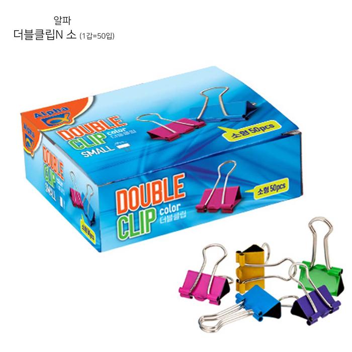 Jual [Alpha] Color Paper Clip 19mm / Binder Clip / Penjepit Kertas isi ...