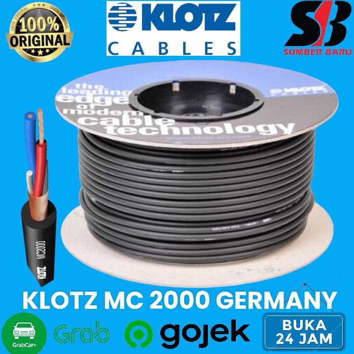 Jual KLOTZ MC2000 KABEL MICROPHONE CABLE METERAN - KLOTZ MC 2000 GERMANY PER METER ORIGINAL ...
