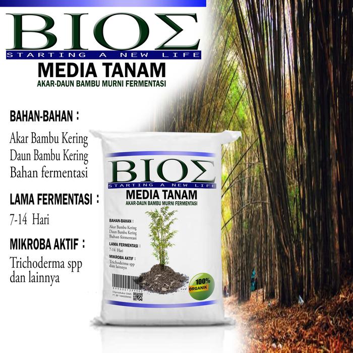 Jual BioE media tanam fermentasi daun & akar bambu untuk tanaman ...