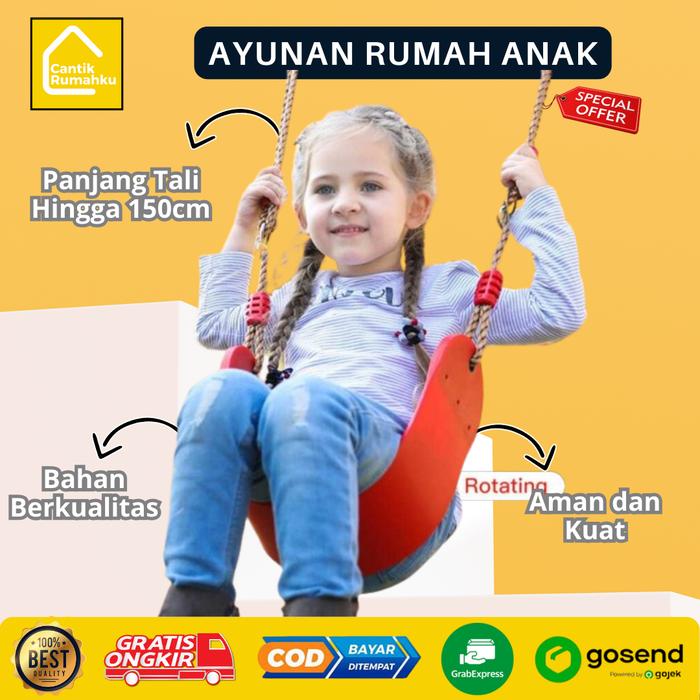 Jual Ayunan Anak Pohon Rumah Mainan Children Tree Swing Playground ...