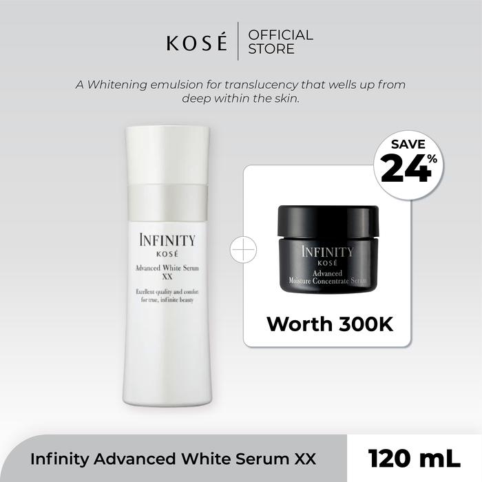 Promo KOSE Infinity Advanced White Serum XX - 120ml Cicil 0% 3x - Jakarta Pusat - Kose Official ...