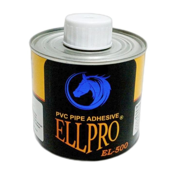 Jual Lem Pipa PVC UPVC ELLPRO PLAST EL 500 SOLVENT CEMENT ADHESIVE ...