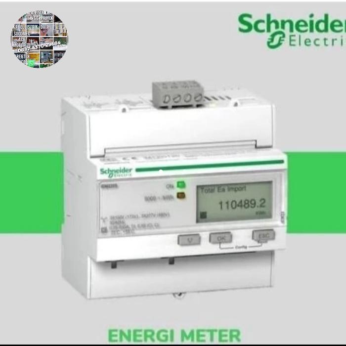 Jual KWH METER 3 PHASE iEM3110 63A Pulse Output A9MEM3110-TERA ...