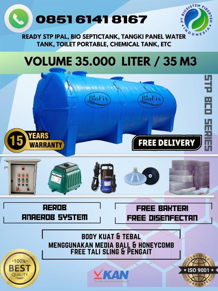 Jual Septic Tank Biotech, STP Biotech 35000 Liter ( 35 M3 ), Biotech ...