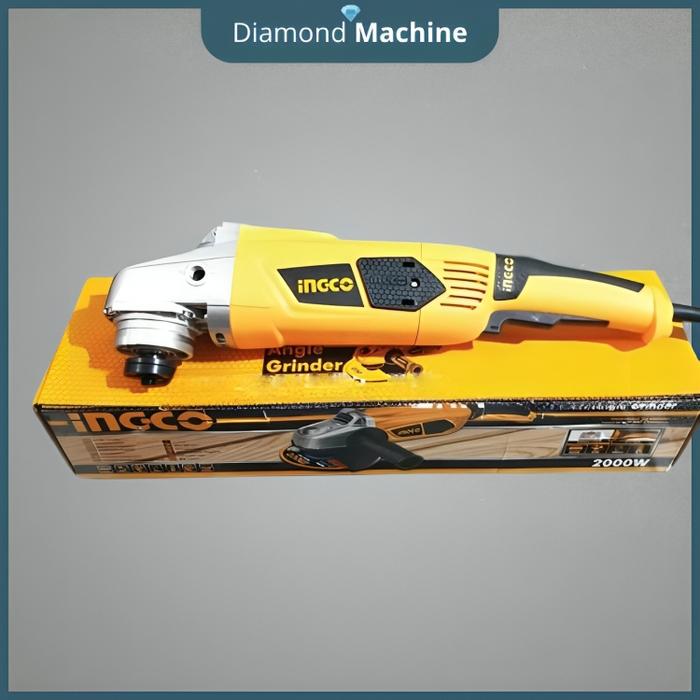 Jual Ag20008 Gerinda Grenda Tangan Angle Grinder 7" 7 " 2000 Watt Ingco ...