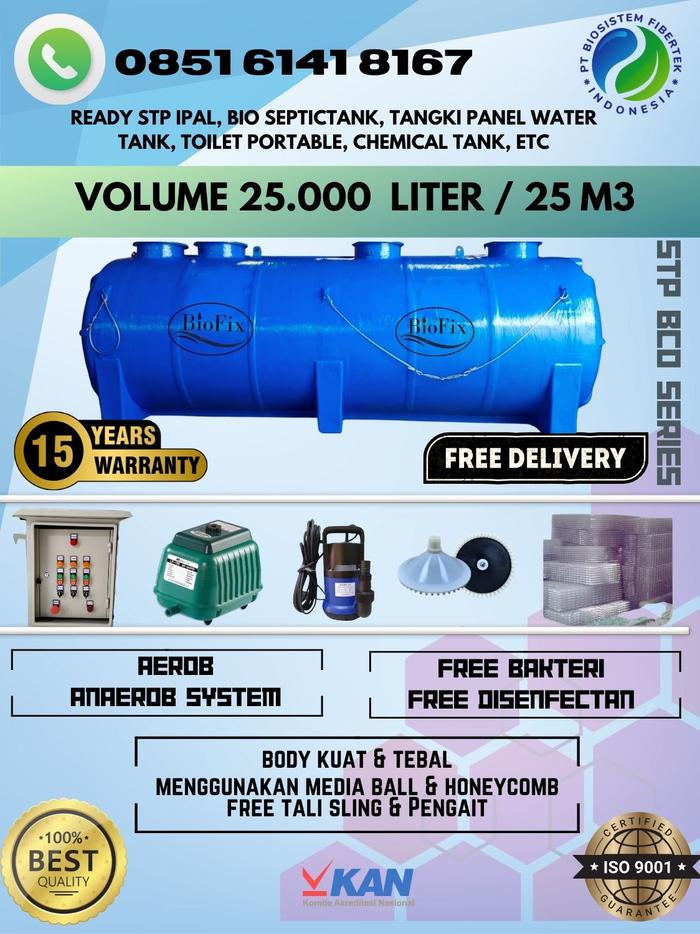 Jual Septic Tank Biotech, STP Biotech 25000 Liter ( 25 M3 ), Biotech ...