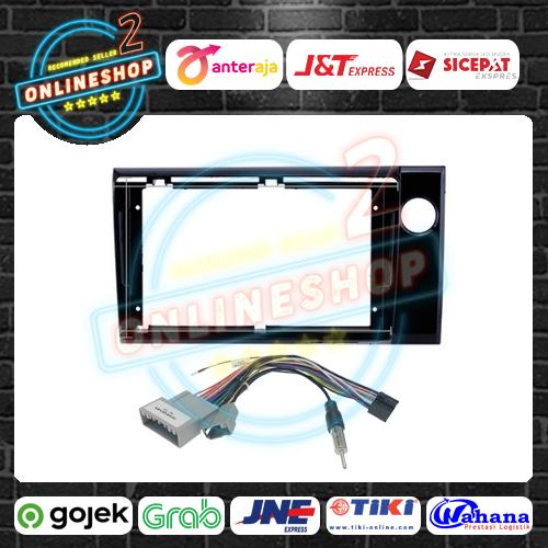 Jual Frame head unit 9 inch Honda Brio / Mobilio / BRV + Socket pnp ...
