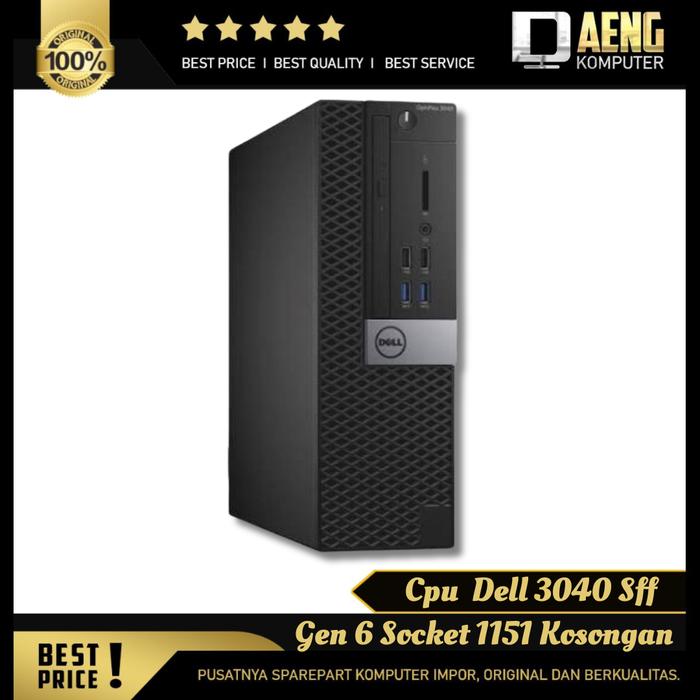Jual Cpu PC mini Dell Optiplex 3040 SFF gen 6 Socket 1151 DDR3L ...