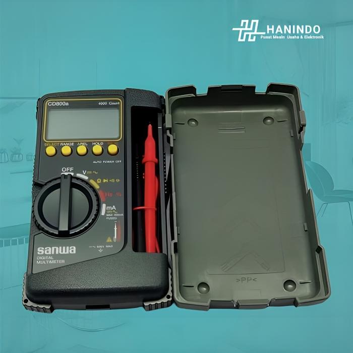 Jual CD800A Digital Multimeter Multitester Avometer Sanwa CD 800 A ...