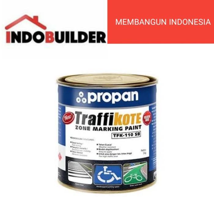 Jual PROPAN TRAFFIKOTE TFK 110 SOLVENT BASED 20 KG WARNA STANDARD / CAT ...