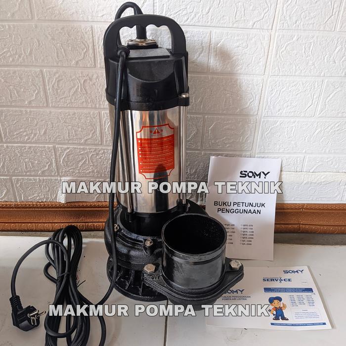 Jual Pompa celup Air Kotor 2.2Kw 3HP 4inch 1Phase Pompa celup Limbah Sewage Pump 220V 4 ...