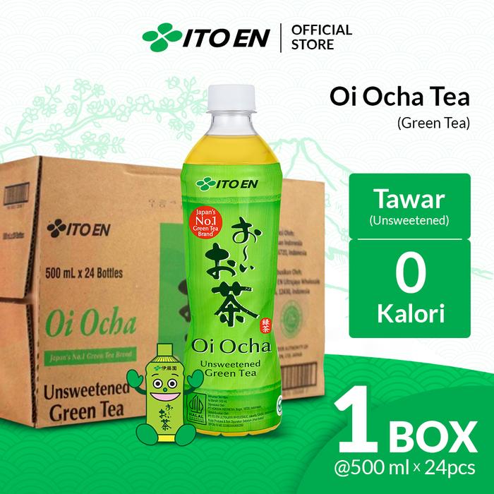 Promo ITO EN Oi Ocha Green Tea No Sugar 500ml isi 24 pcs - Jakarta Pusat - ITO EN Indonesia ...