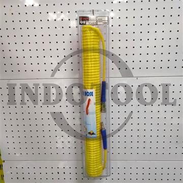 Jual SELANG ANGIN KOMPRESOR / SELANG SPIRAL - KUNING 6.5 x 10mm x 12M ...