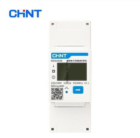 Promo Chint DDSU666 Single Phase 5(80)A RS485 Din-Rail Meter - Jakarta ...