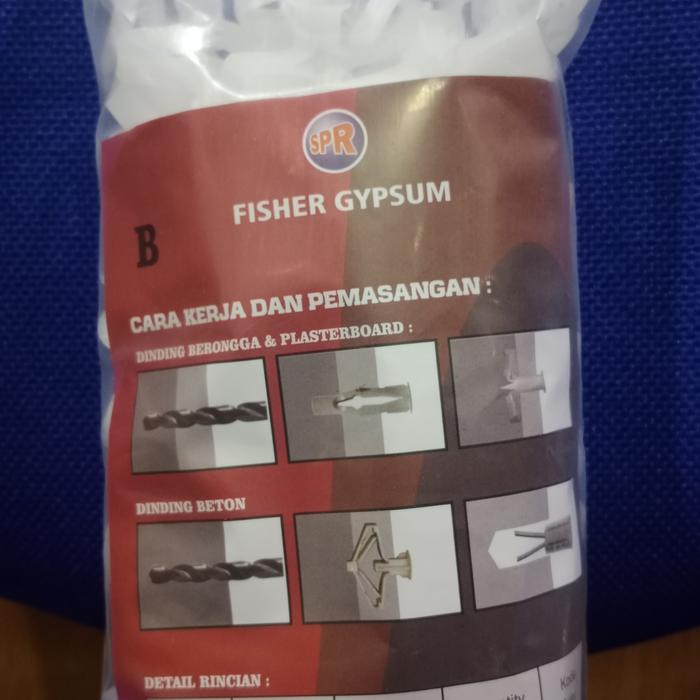 Jual Nylon Toggle Gypsum / Ram Plastik / Plastik untuk skrup gypsum ...